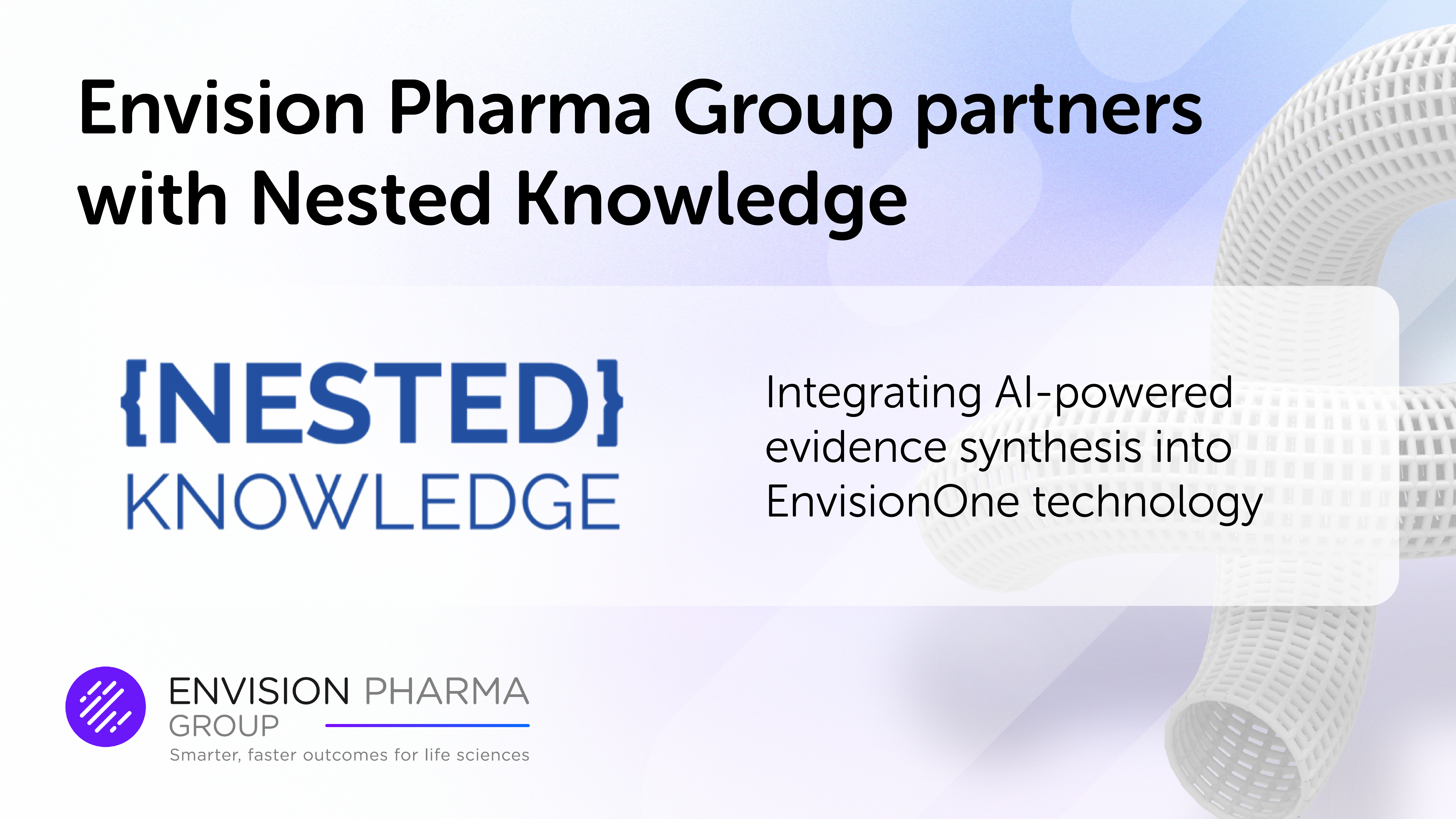 Envision Pharma Group partners with Nested Knowledge | Envision Pharma Group